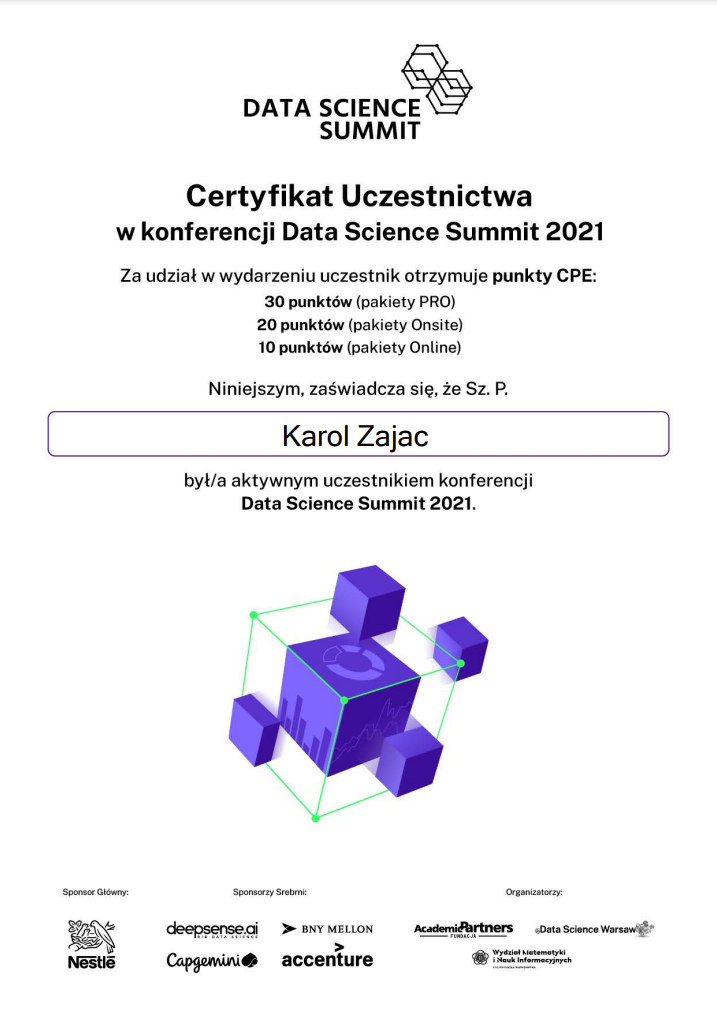 🚀 Karol Zając - SQL Developer / ETL Developer / Data Engineer | LinkedIn